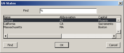 Implementing List of Values (LOV) in C# WPF - Oracle Forms to .NET Migration - SQLines Tools